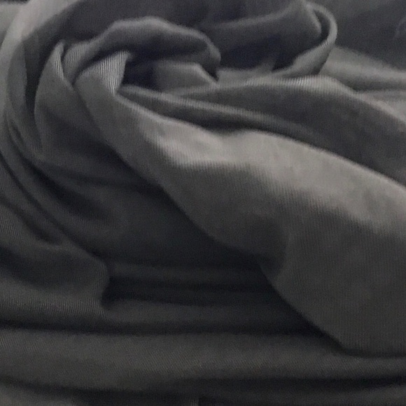 Other | Fabric Sheer In Gray With Weighted Hem | Poshmark